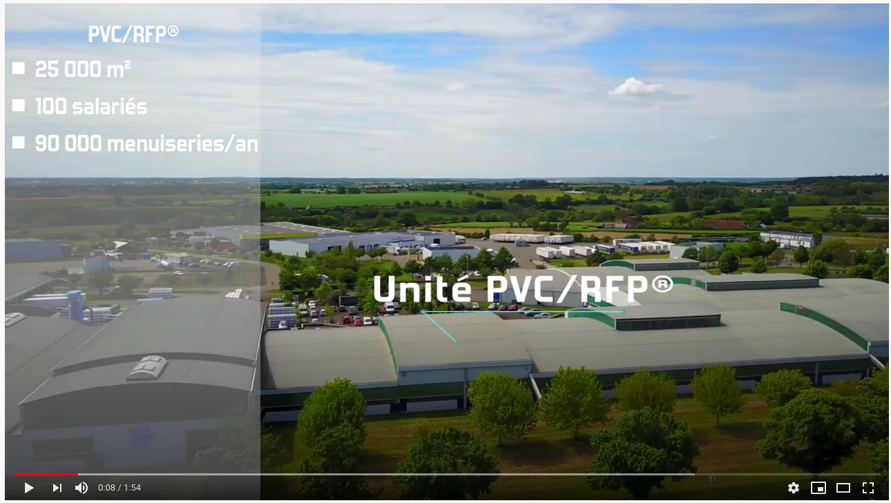 Menuiseries fabrication française en PVC - Art et Fenêtres